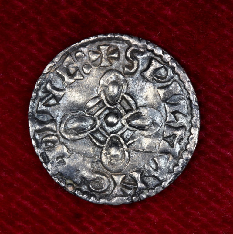 Harthacnut AD 1035-1042 Silver Penny Jewel Cross type, Winchester ...