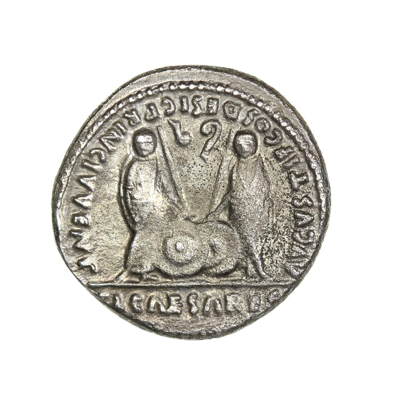 Augustus The Twelve Caesars 27 BC - AD 14 Silver Denarius - Silbury ...