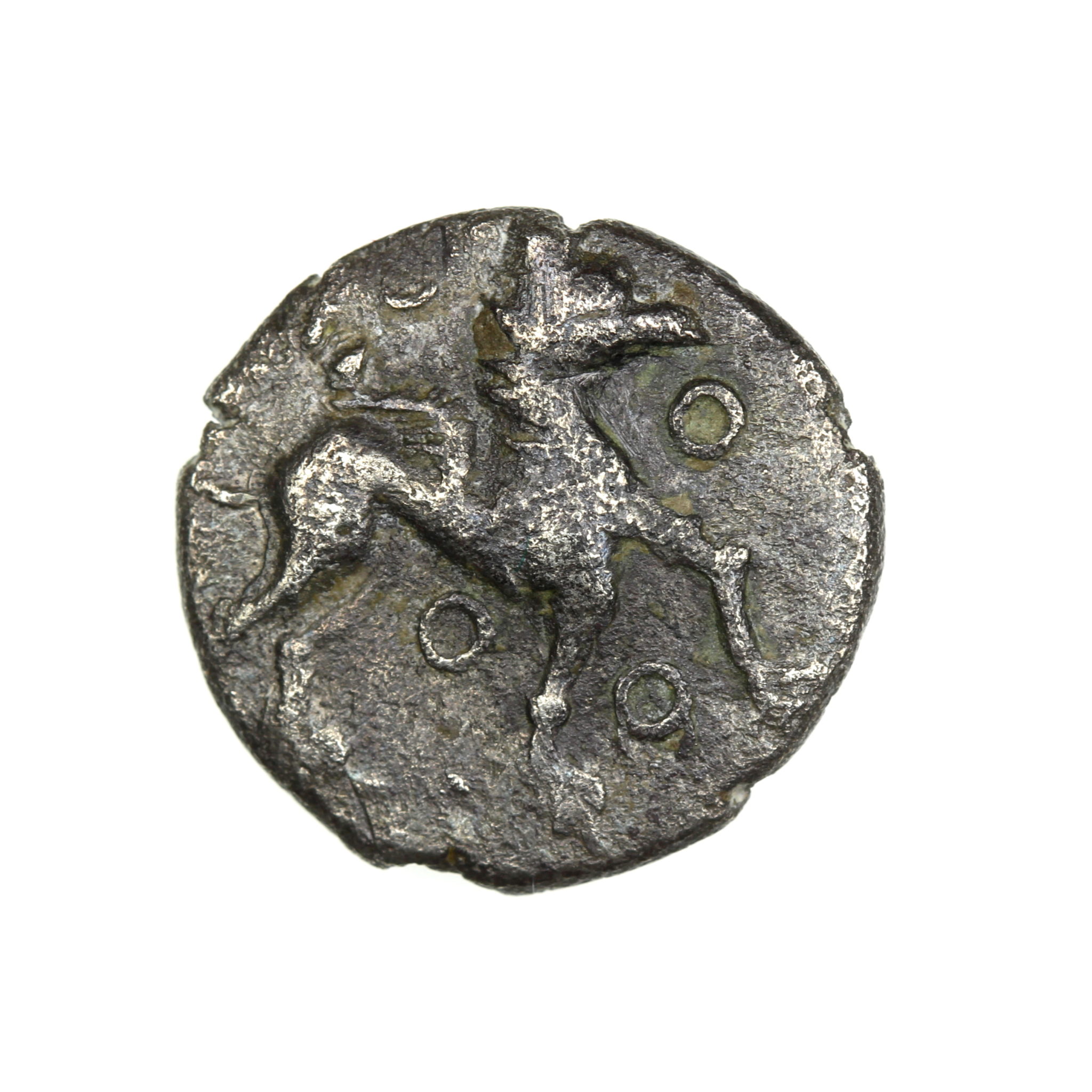 Cantiaci Dubnovellaunos 25 BC -AD 5 Winged Beast Silver Uni, very rare ...