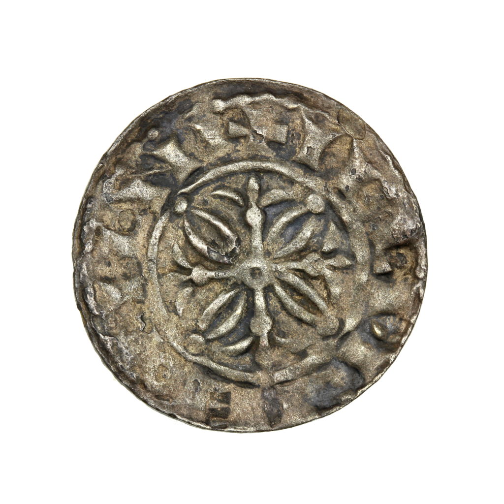 William II Rufus AD 1087-1100 Silver Penny Cross fleury and piles ...