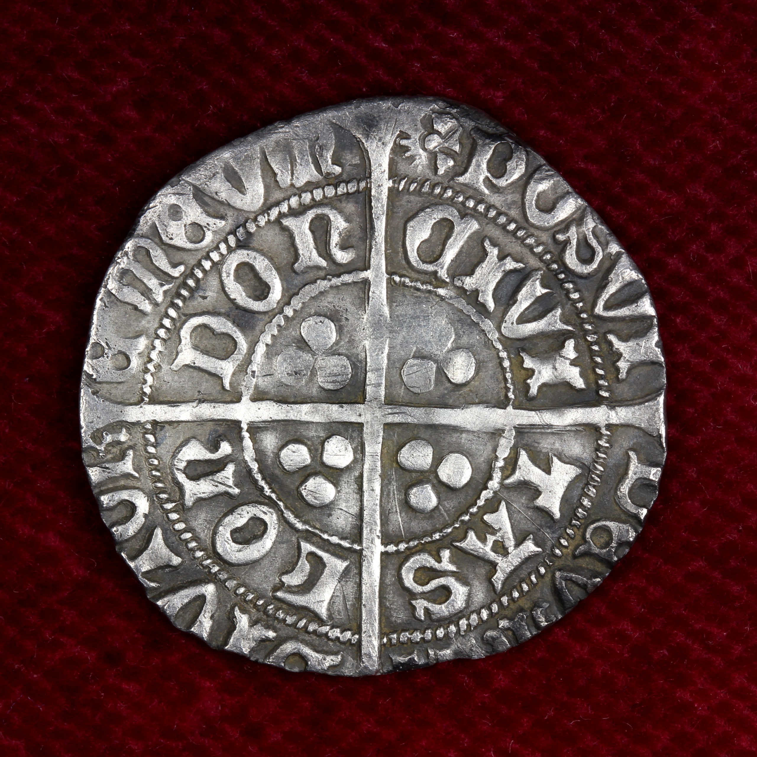 Richard III AD 1483-1485 Silver Groat mm. sun and rose London mint ...
