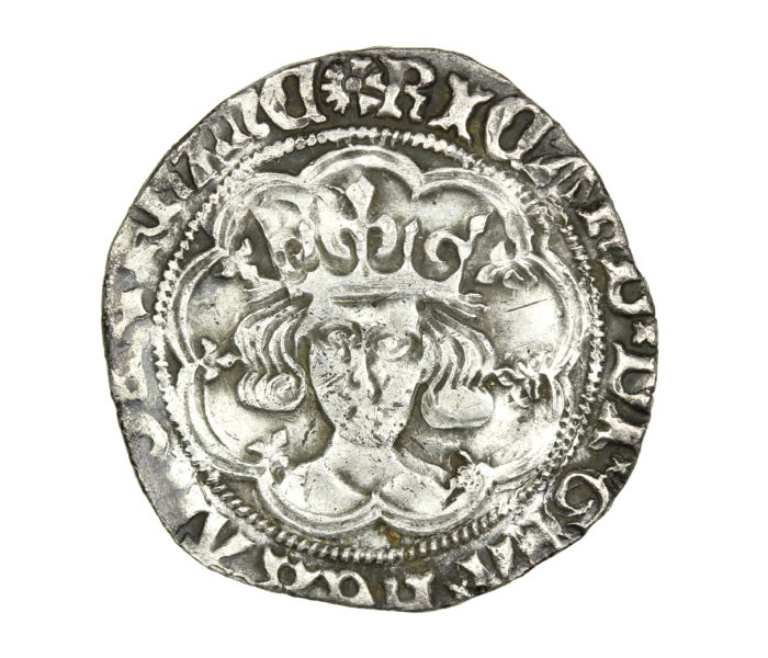 Richard III AD 1483-1485 Silver Groat mm. sun and rose London mint ...