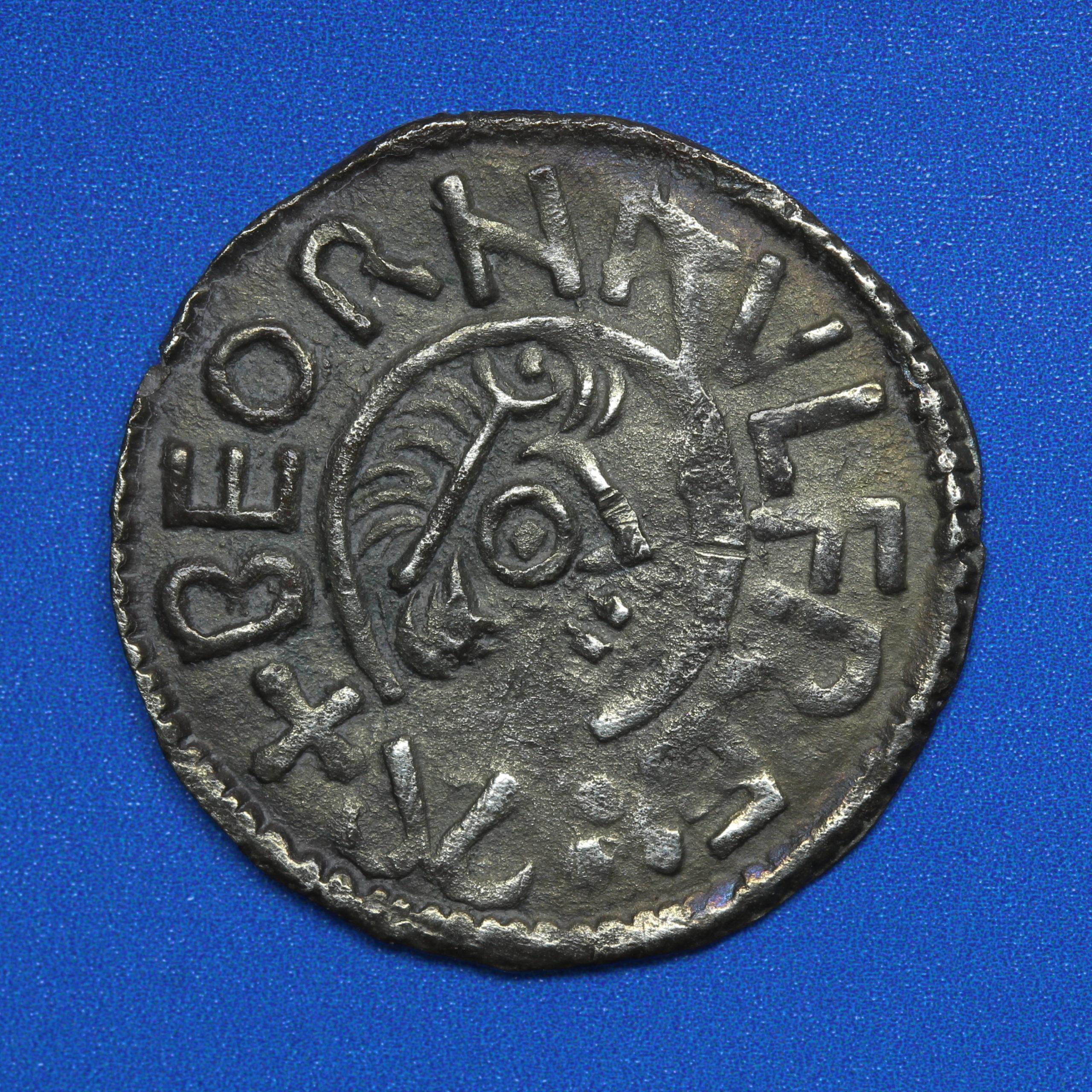 Kings Of Mercia Beornwulf AD 823-825 Silver Penny Group 2 Portrait ...