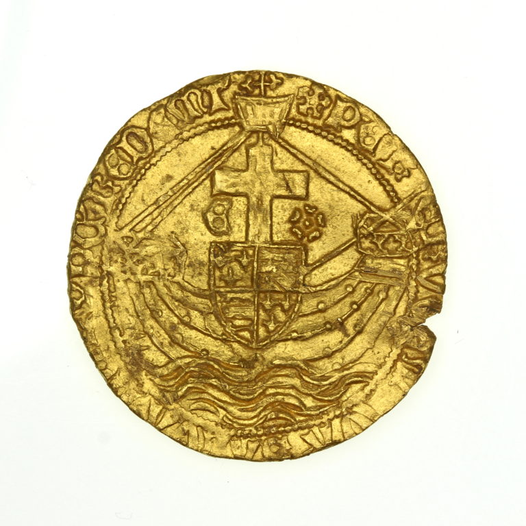 Edward IV 2nd reign AD 1471-1483 Gold Angel - Silbury Coins : Silbury Coins