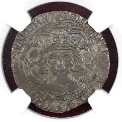 Richard III AD 1483-1485 Silver Groat Boars Head London AU55 - Silbury ...