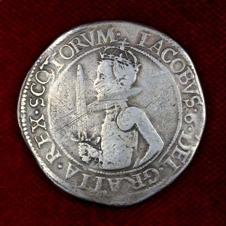 Scotland James VI AD 1567-1625 Silver Thrity Shillings AD 1582 ...