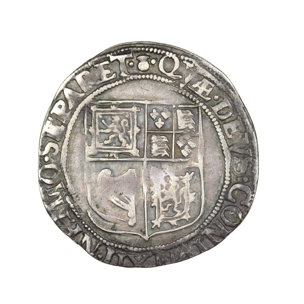 Scotland James VI AD 1567-1625 Silver Twelve Shillings Eighth coinage ...