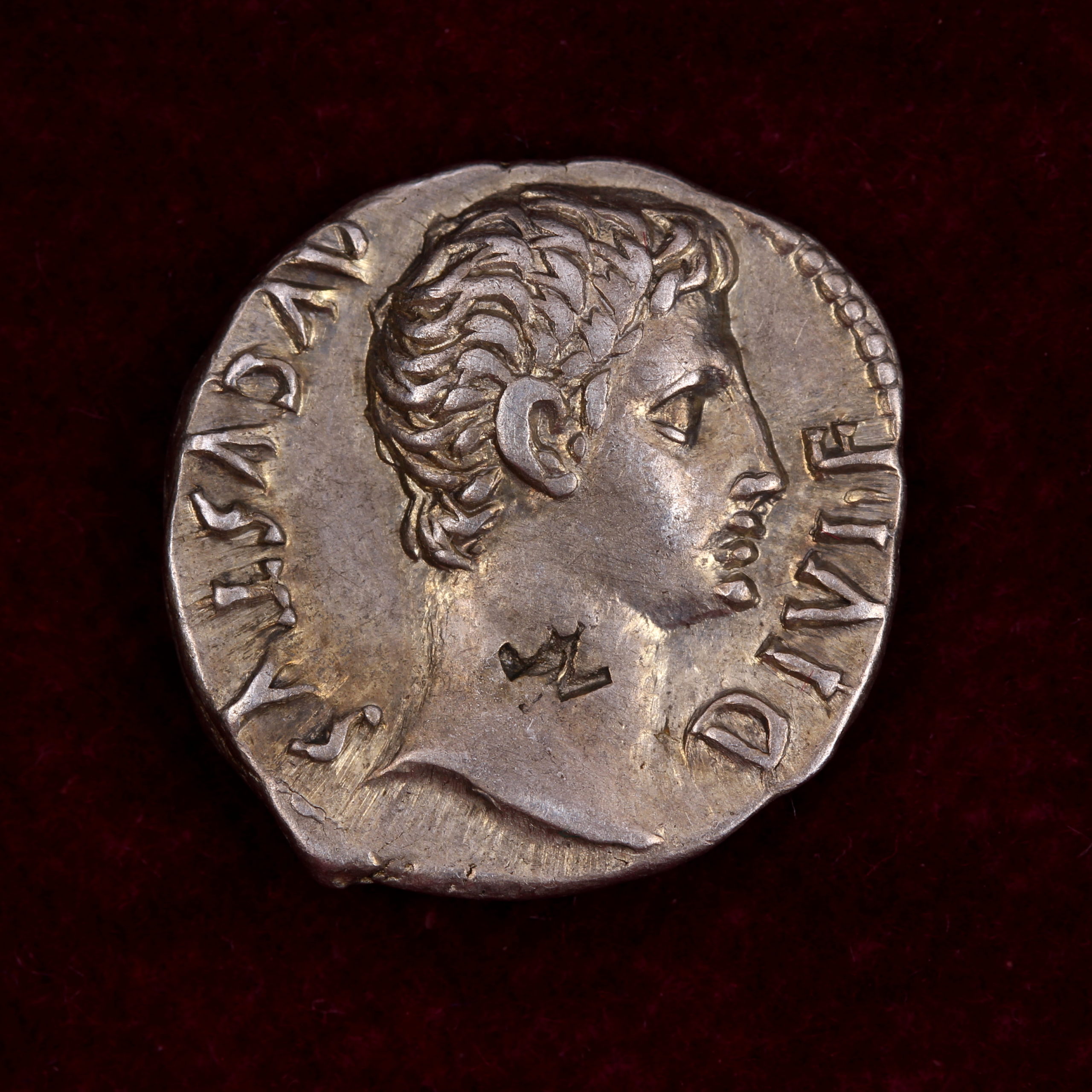 Augustus The Twelve Caesars 27 BC-AD 14 Silver Denarius - Silbury Coins ...