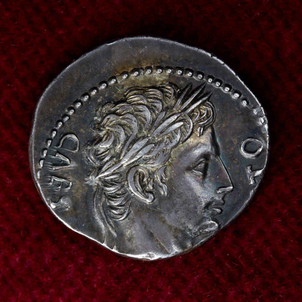Augustus The Twelve Caesars 27BC-AD14 Silver Denarius - Silbury Coins ...