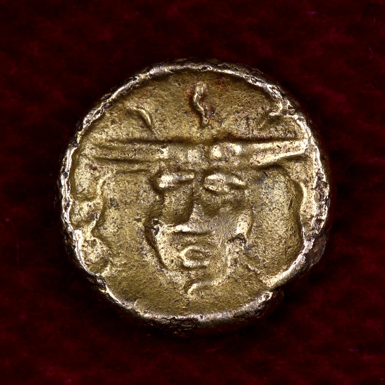 Regini & Atrebates Tincomarus 25BC-AD10 Gold Quarter Stater Medusa ...