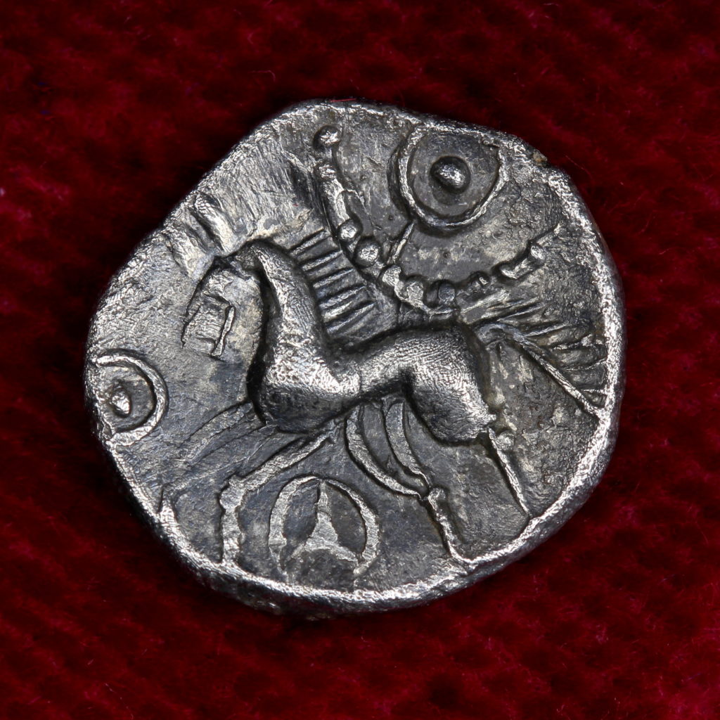 Corieltauvi 1st Century BC Silver Unit Boar / Horse - Silbury Coins ...