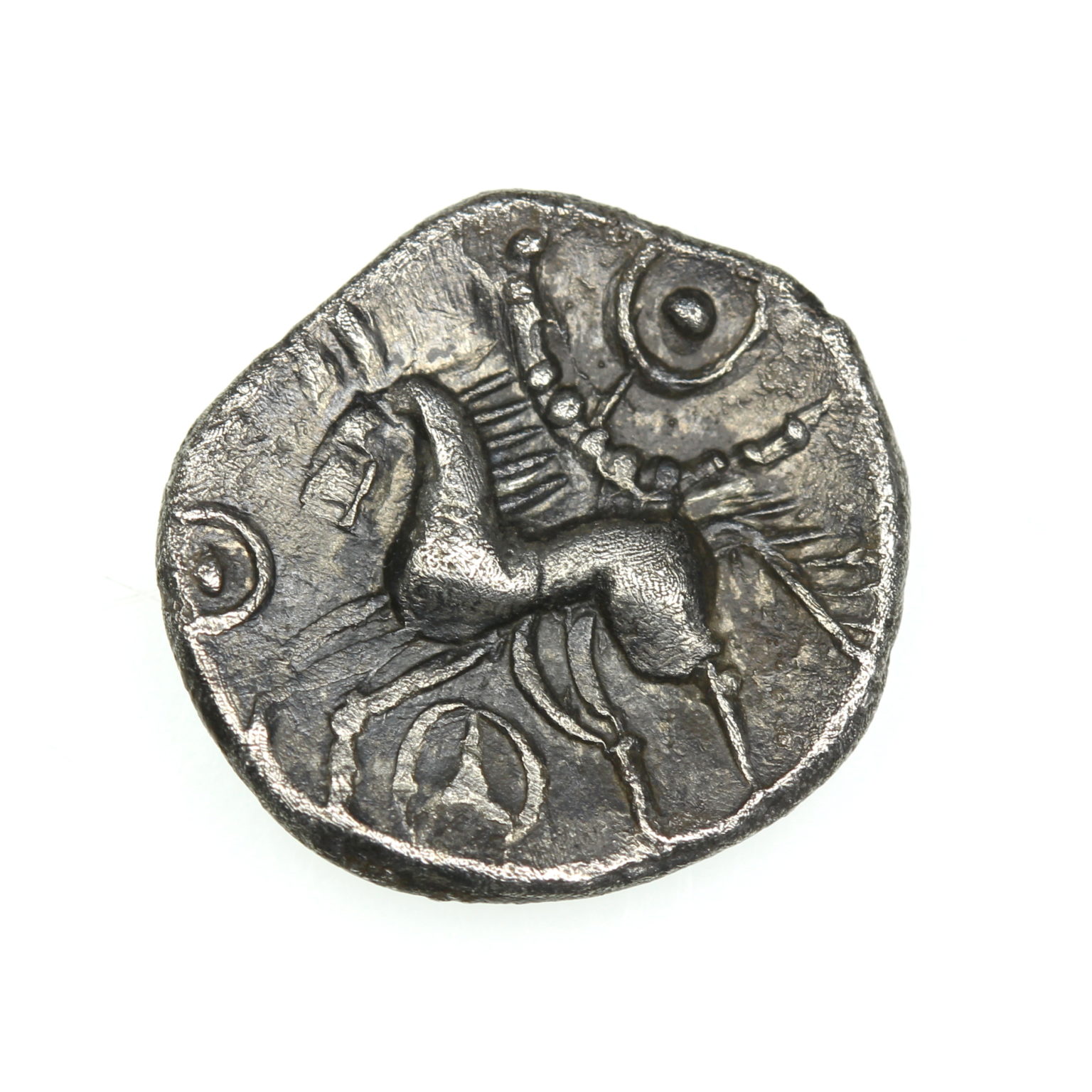 Corieltauvi 1st Century BC Silver Unit Boar / Horse - Silbury Coins ...