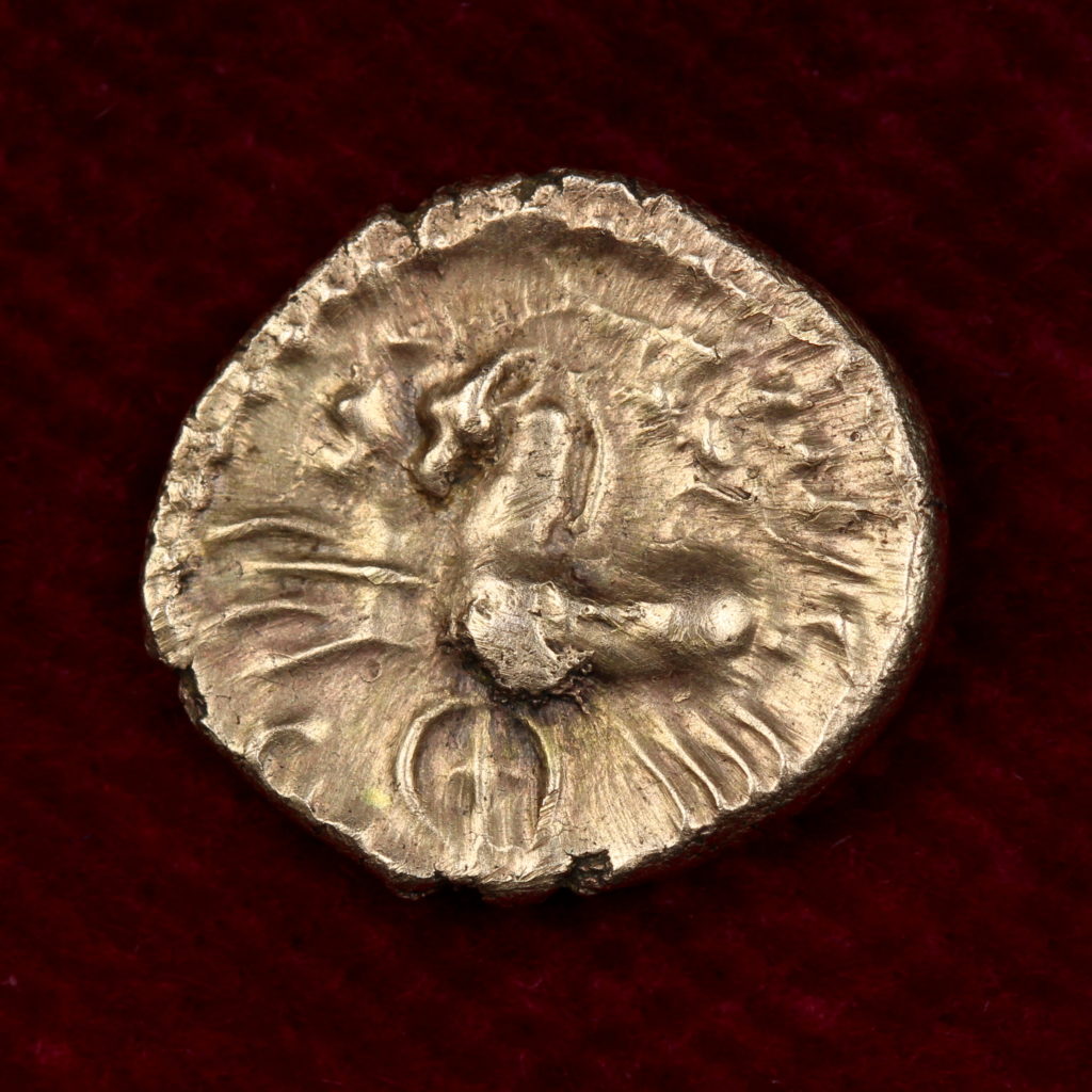 Catuvellauni & Trinovantes Cunobelinus 8-41AD Gold Quarter Stater Biga ...