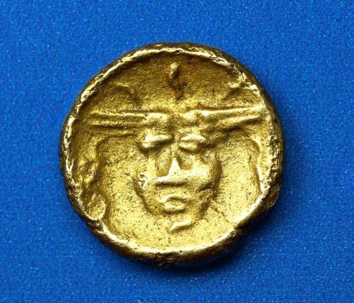 Regini & Atrebates Tincomarus 25BC-AD10 Gold Quarter Stater Medusa ...