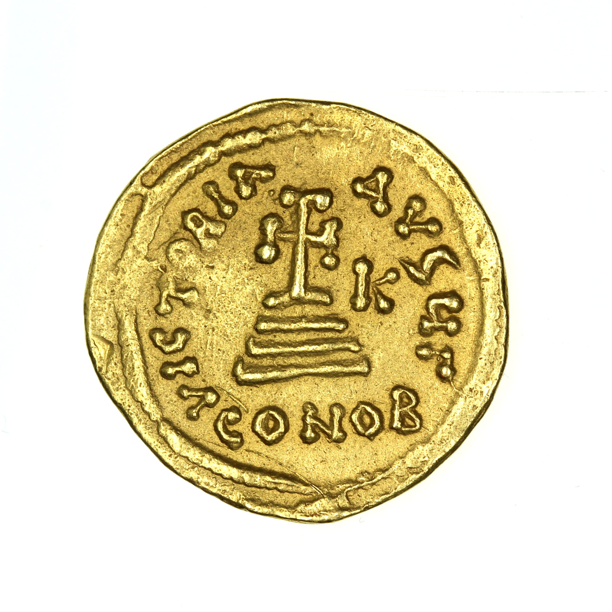 Byzantine Heraclius & Heraclius Constantine AD 610-641 Gold Solidus ...