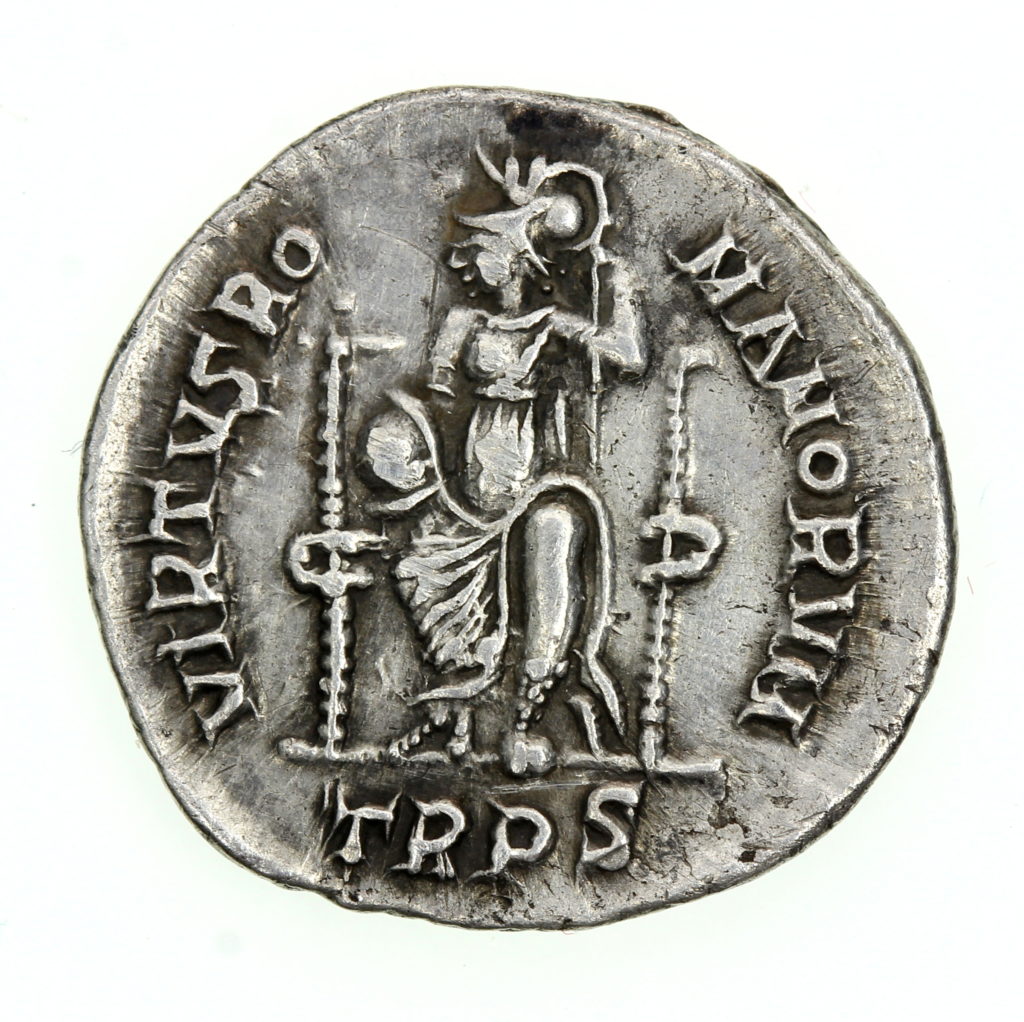 Magnus Maximus AD 383-388 Silver Siliqua - Silbury Coins : Silbury Coins