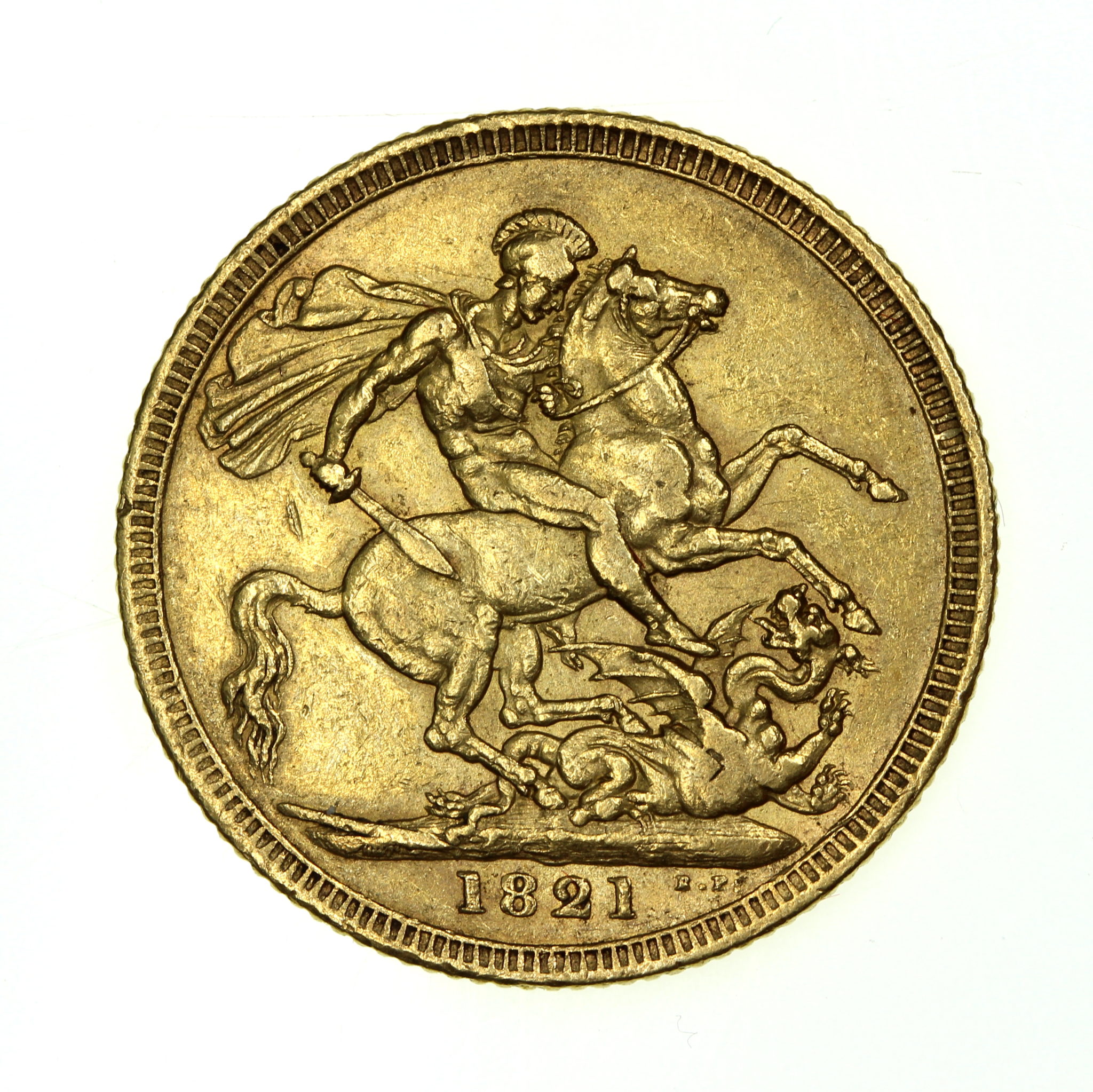 George IV AD 1820-1830 Gold Sovereign AD 1821 - Silbury Coins : Silbury ...