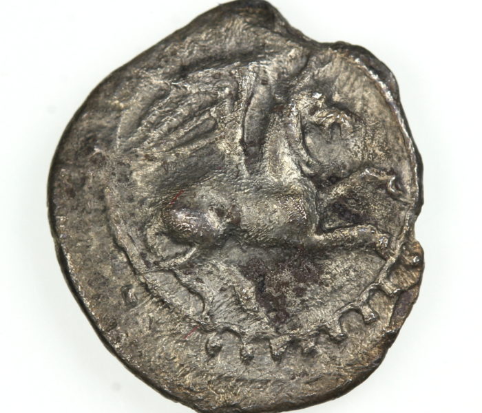 Catuvellauni Tasciovanus 25 BC-AD 10 Griffin Silver Unit - Silbury ...