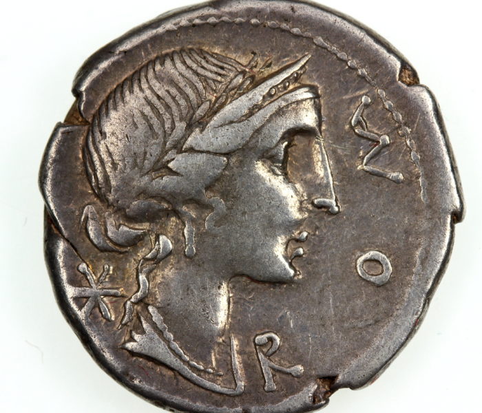 Roman Republic Manius Aemilius Lepidus 113 BC Silver Denarius - Silbury ...