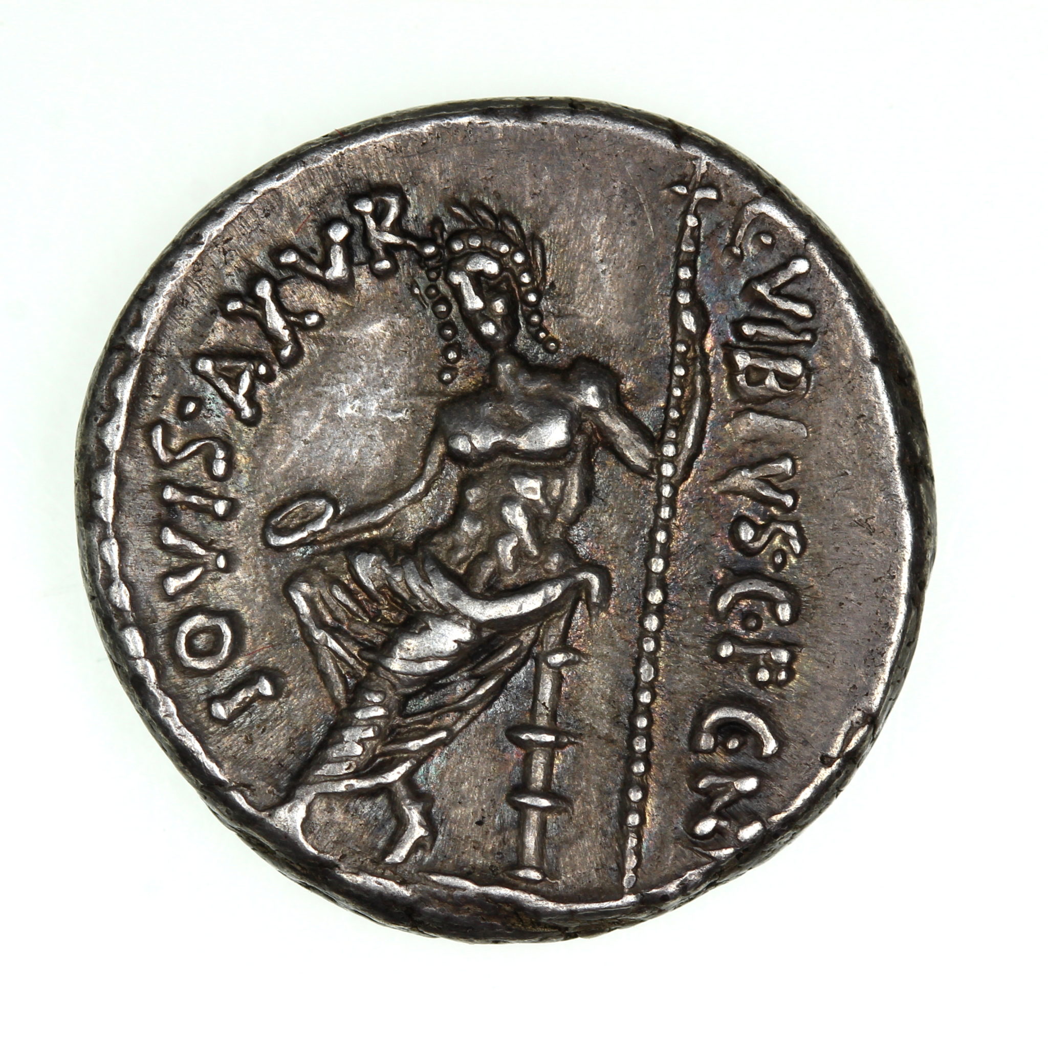 ROMAN REPUBLIC C.Vibius and C. n. Pansa 48 BC Silver Denarius - Silbury ...