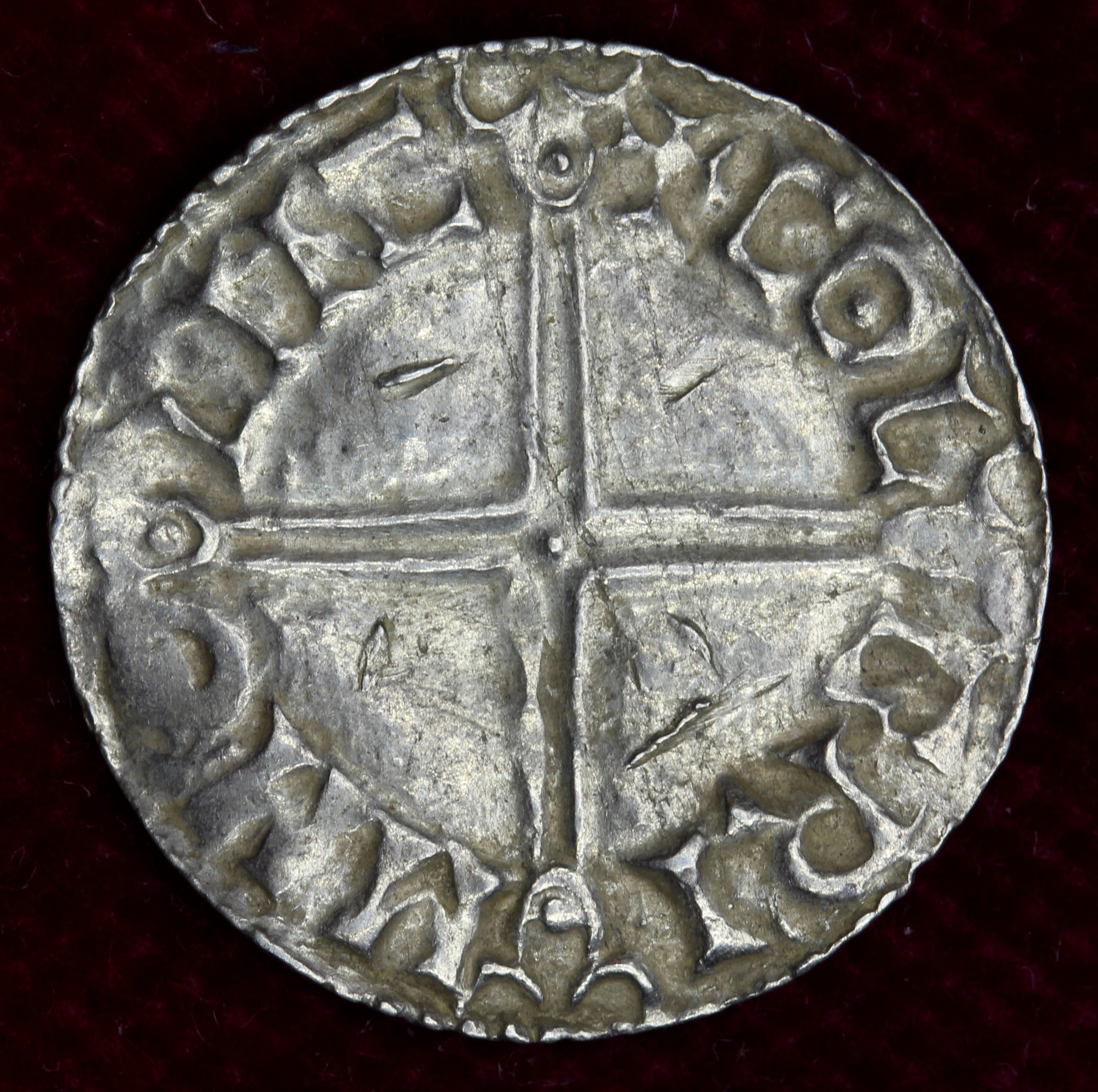 Aethelred II AD 978-1016 Silver Penny Lincoln mint - Silbury Coins : Silbury Coins