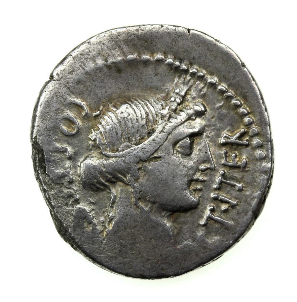 Julius Caesar 49-44 BC Silver Denarius - Silbury Coins : Silbury Coins