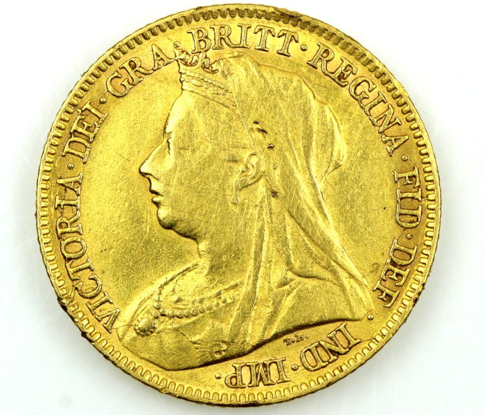 Victoria AD 1837-1901 Gold Half Sovereign - Silbury Coins : Silbury Coins
