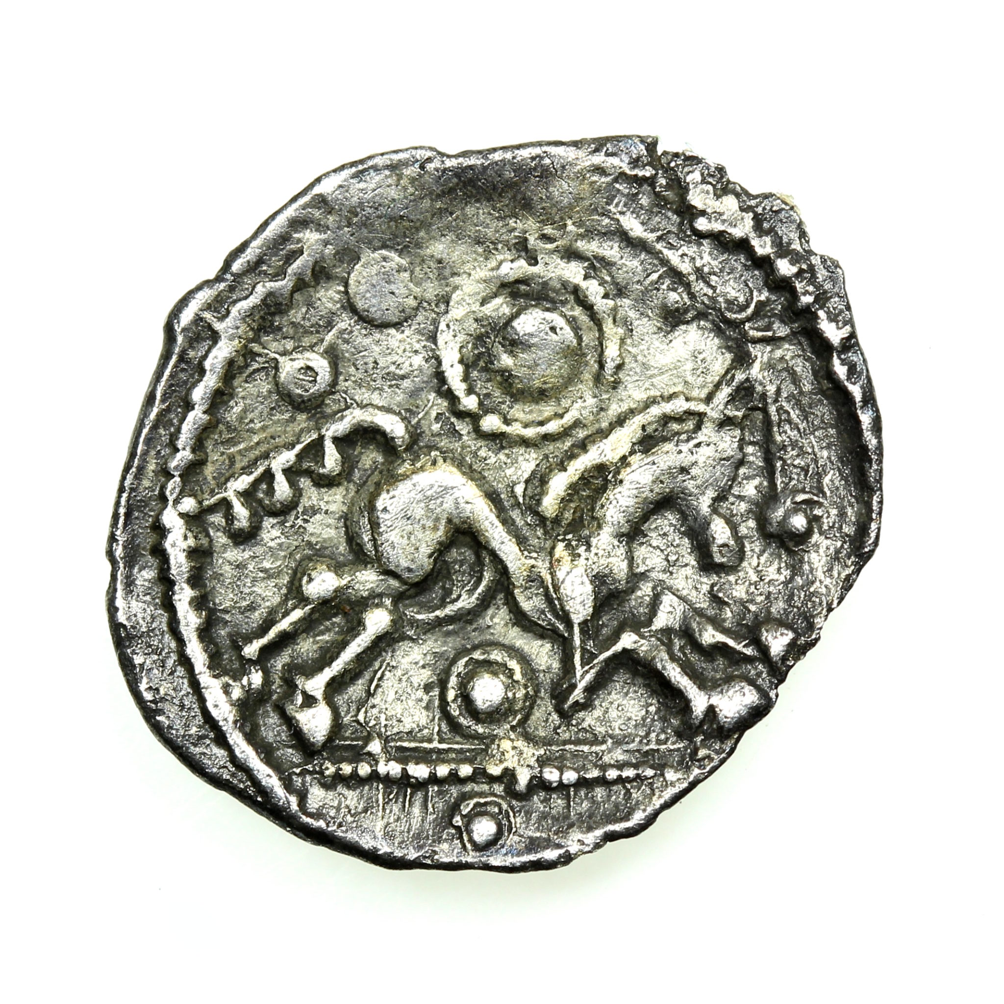 Iceni 1st Century BC Silver Half Unit Butterfly and Boar type ...