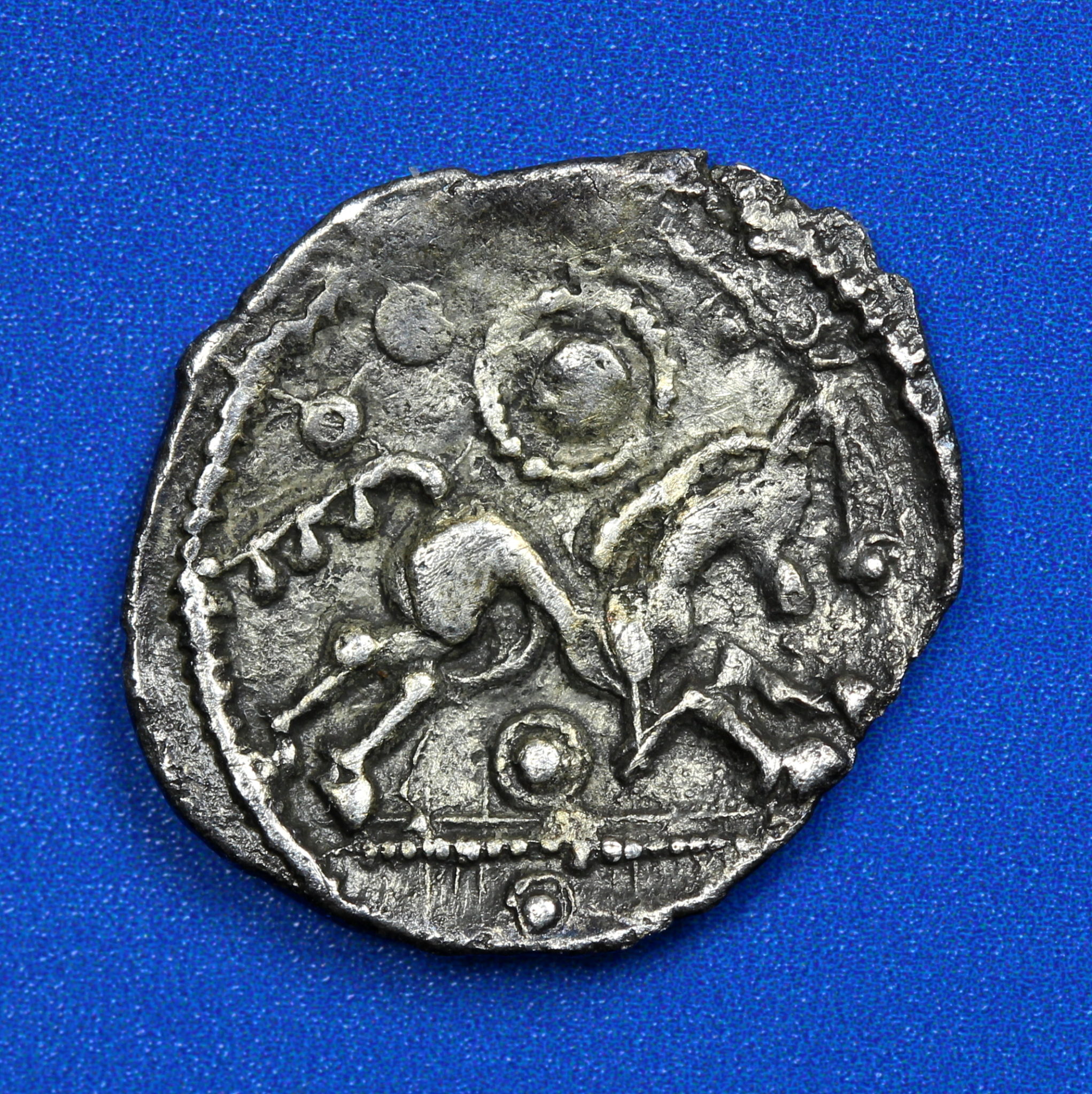 Iceni 1st Century BC Silver Half Unit Butterfly and Boar type ...