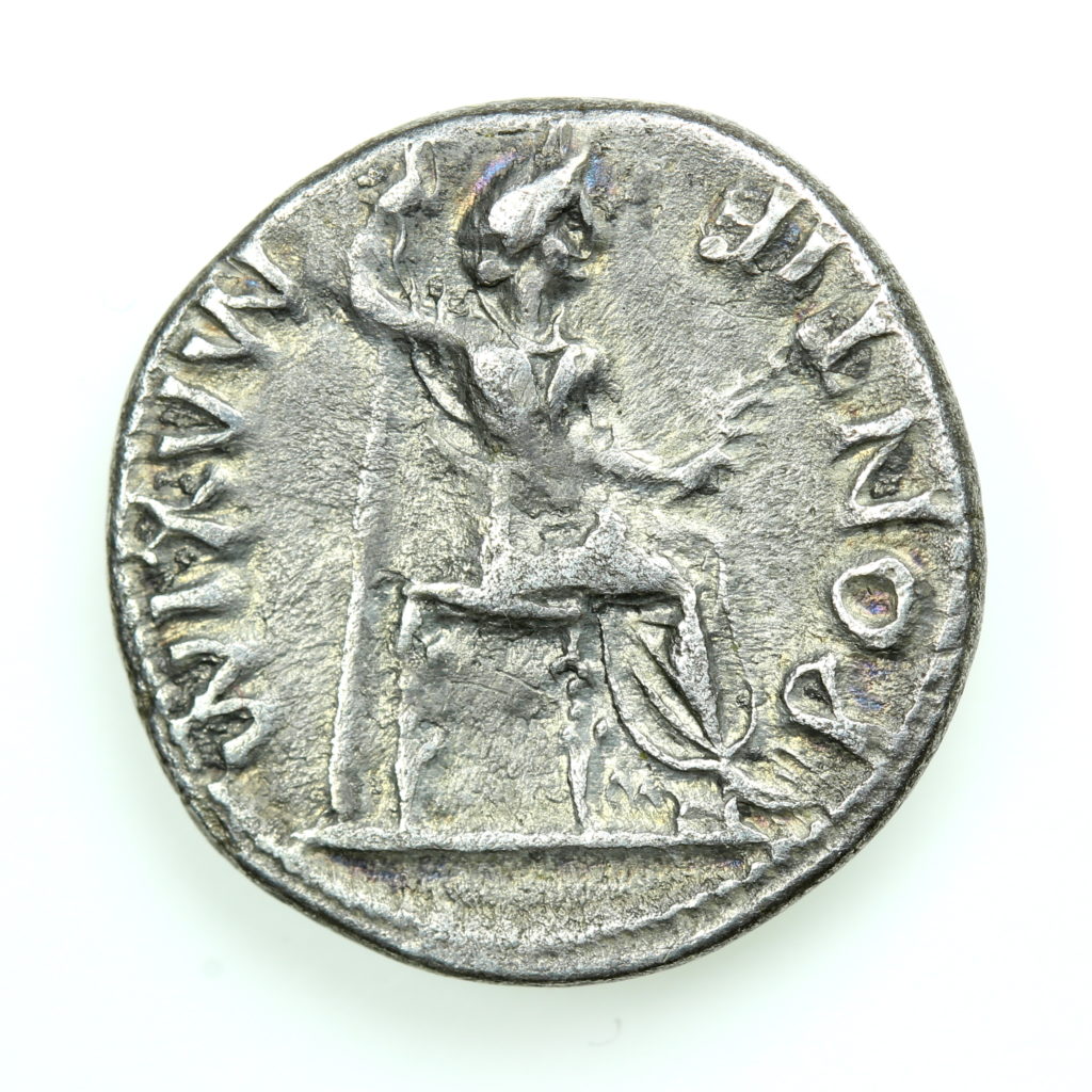 Tiberius AD 14-37 Silver Denarius The Twelve Caesars 'Tribute Penny ...