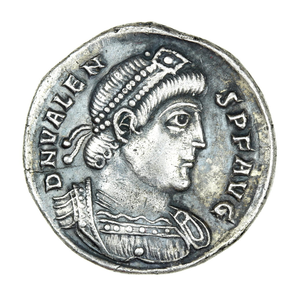 Valens AD 364-378 Silver Miliarense Rome mint Rare - Silbury Coins ...