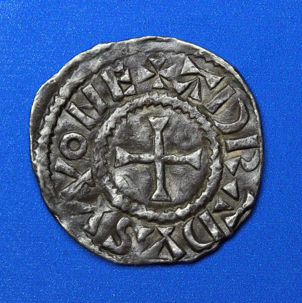 Anglo Viking Danish East Anglia AD 885-915 Silver Penny St Edmund ...