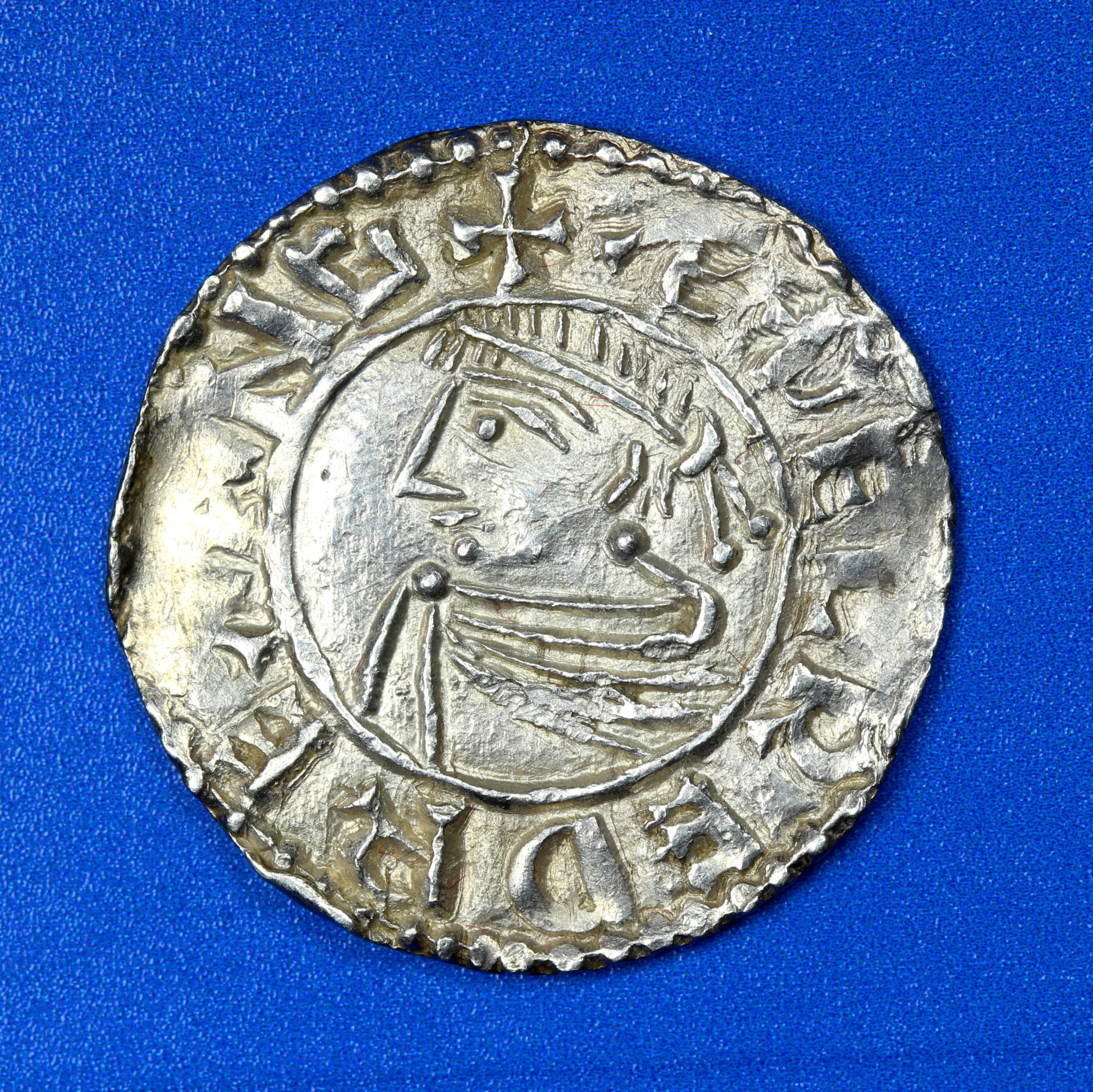 Aethelred II AD 978-1016 Silver Penny London mint - Silbury Coins : Silbury Coins