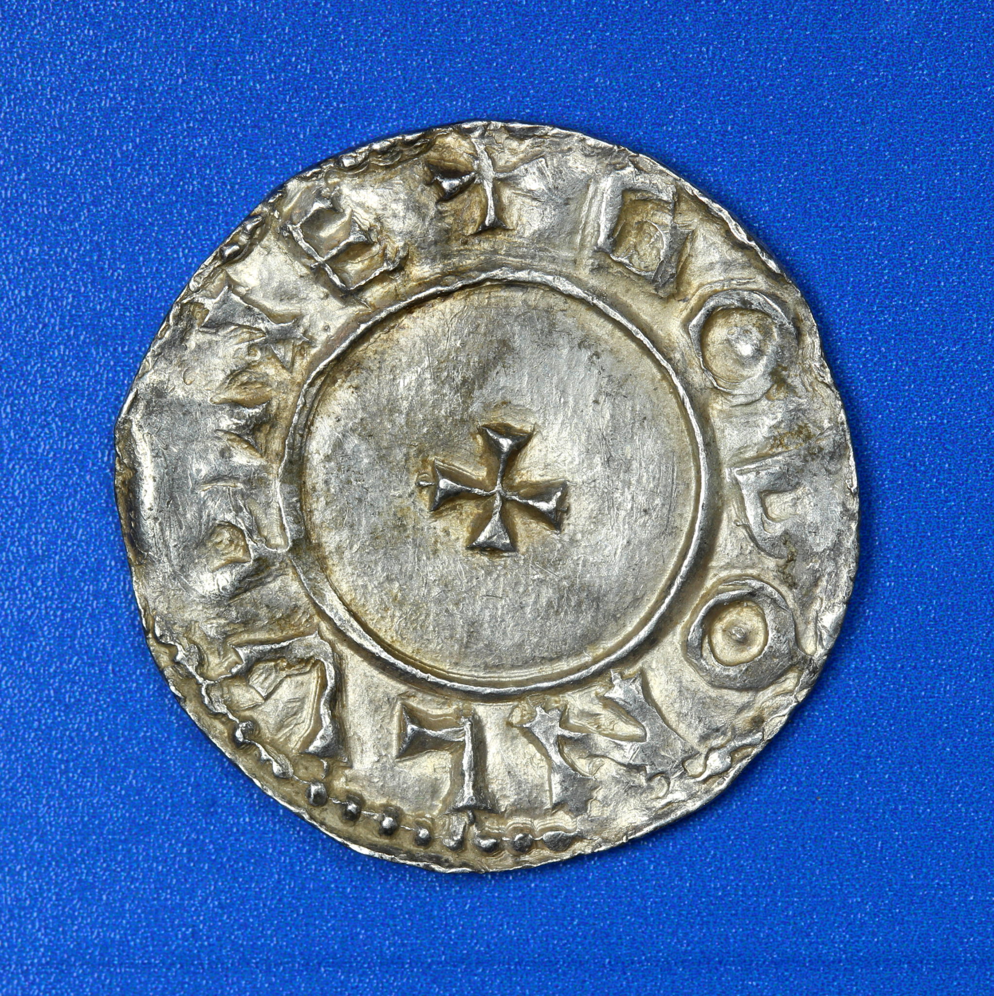 Aethelred II AD 978-1016 Silver Penny London mint - Silbury Coins : Silbury Coins