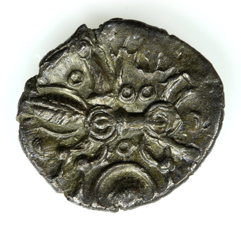 East Wiltshire 1st Century BC Silver Unit Snake Head Type - Silbury ...
