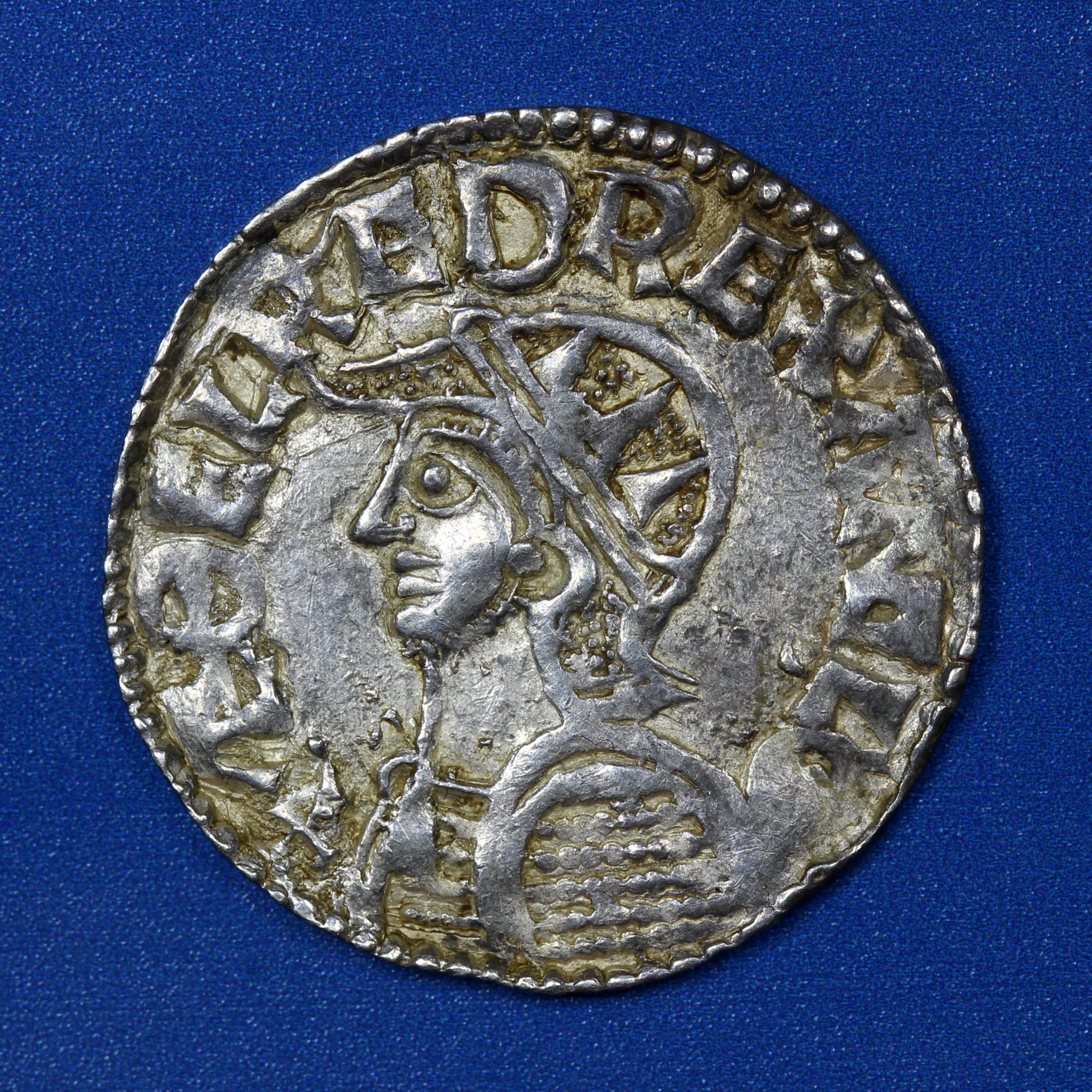 Aethelred II AD 978-1016 Silver Penny London - Silbury Coins : Silbury Coins