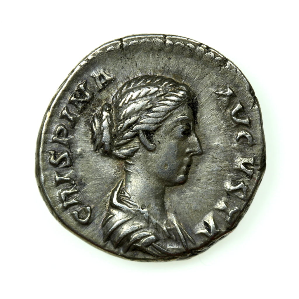 Crispina, wife of Commodus AD 177-192 Silver Denarius, Rome - Silbury ...