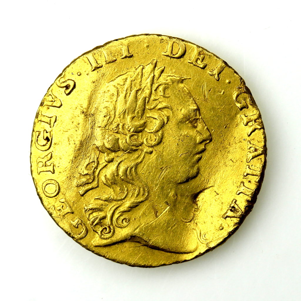 George III AD 1760-1820 Gold Quarter Guinea - Silbury Coins : Silbury Coins