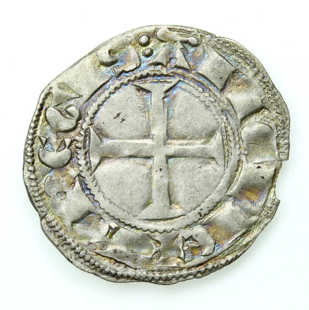 ANGLO GALLIC Edward I AD 1252-1272 as Duke of Aquitaine Silver Denier ...