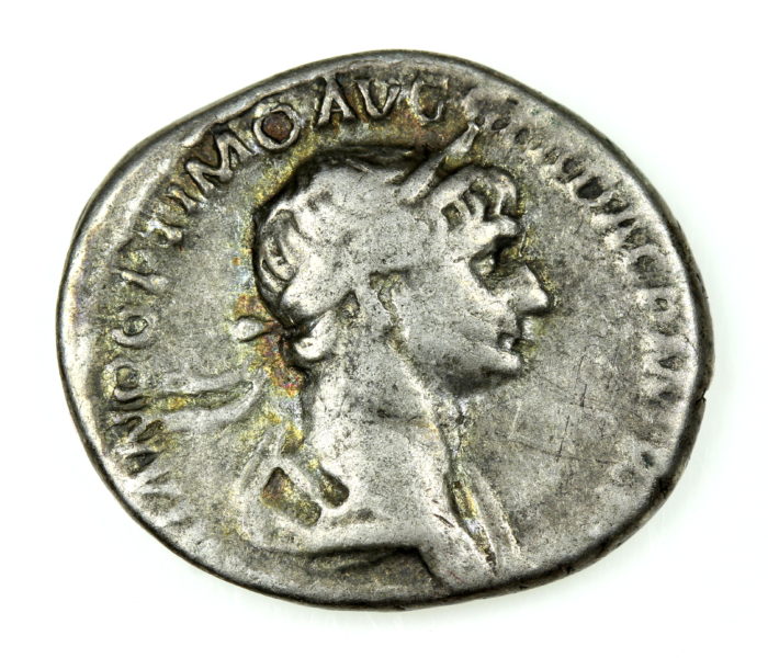 TRAJAN AD 98-117, Silver Denarius, Trajan's column, Rome mint - Silbury ...