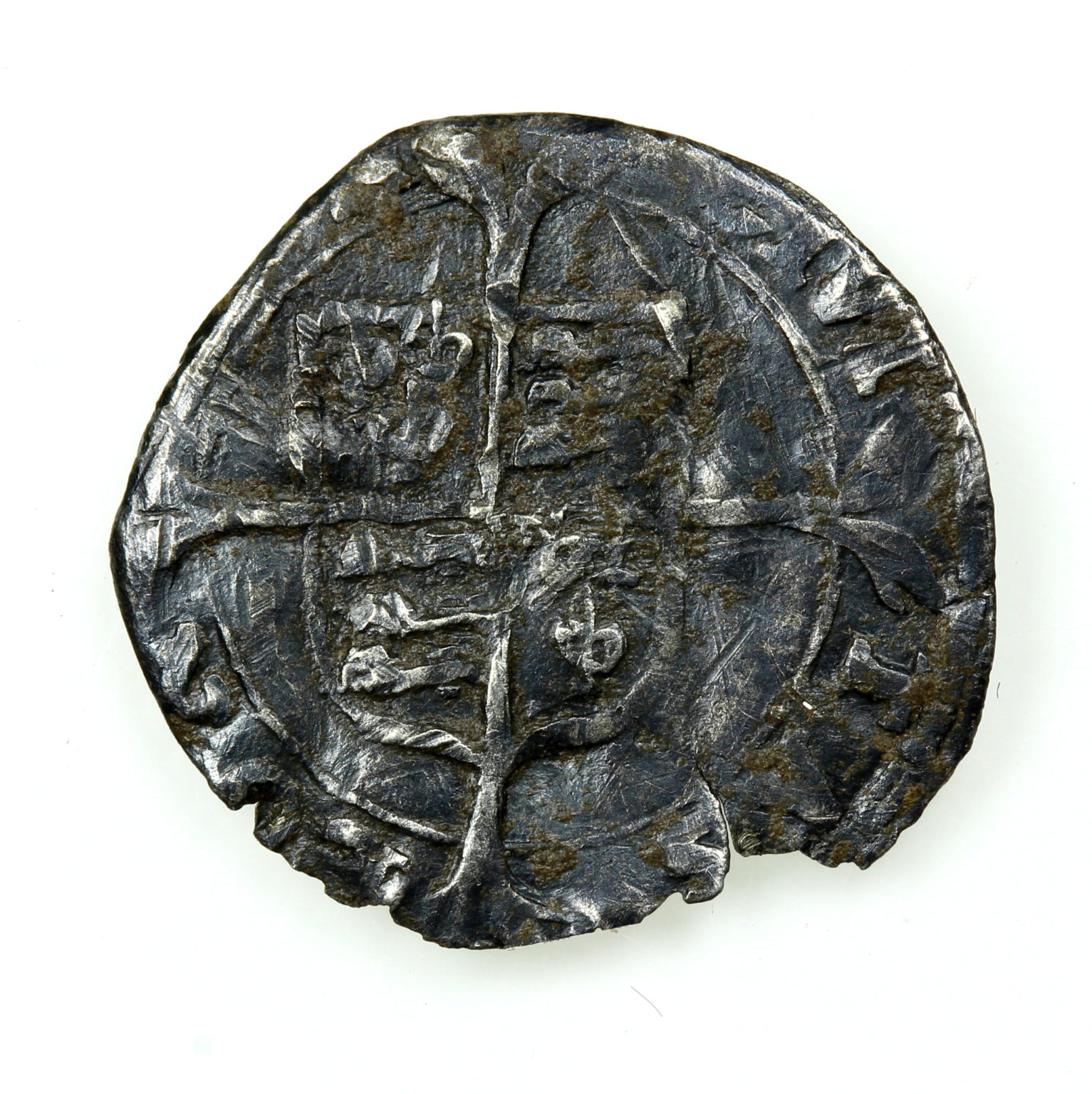 Elizabeth I AD 1558-1603 Silver Penny 1st Issue Extremely Rare ...