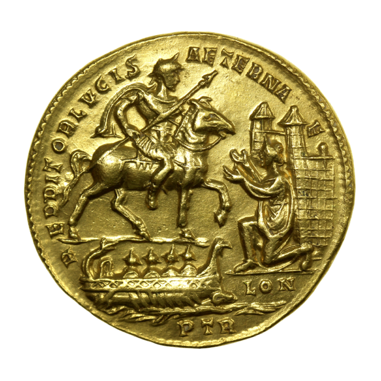 Constantius I, as Caesar, AV Medallion of Ten Aurei (reproduction ...
