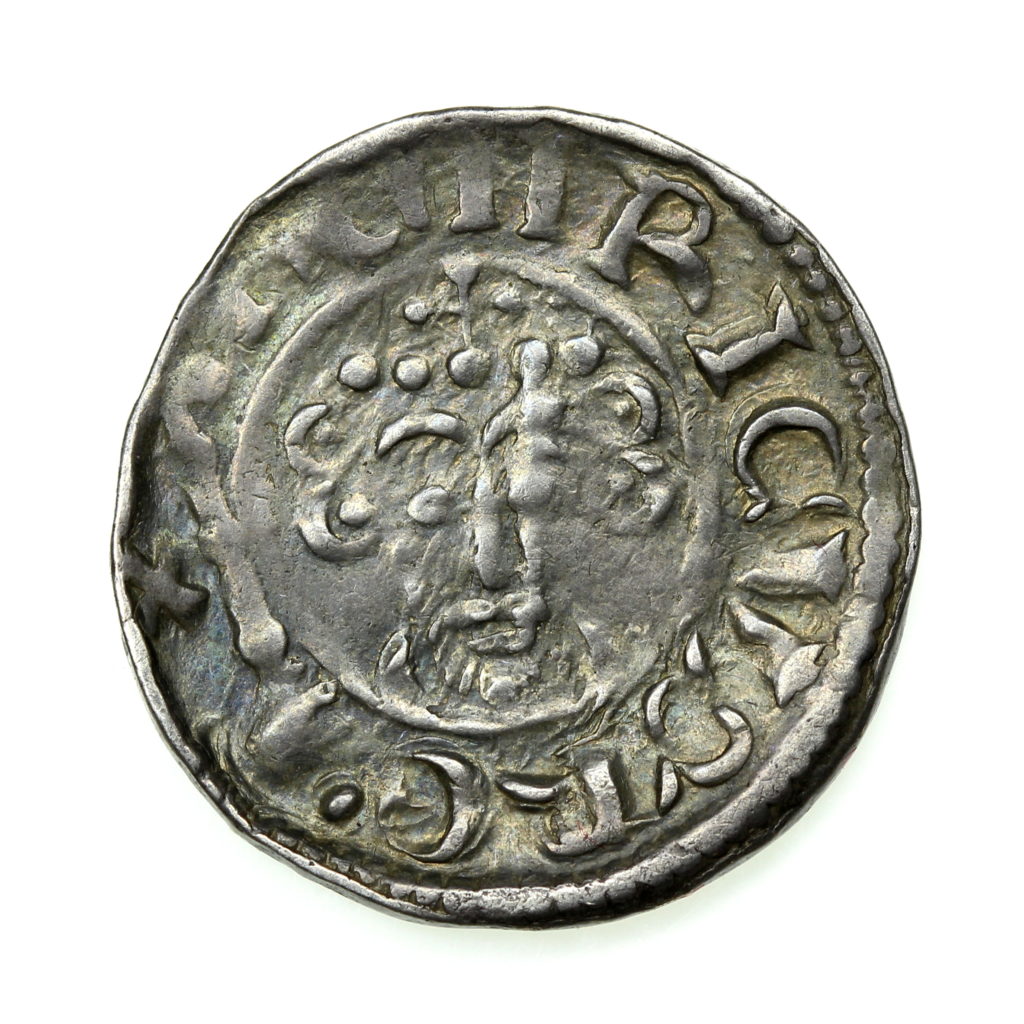 John AD 1199-1216 Silver Short Cross Penny Ex J. P. Mass Collection ...