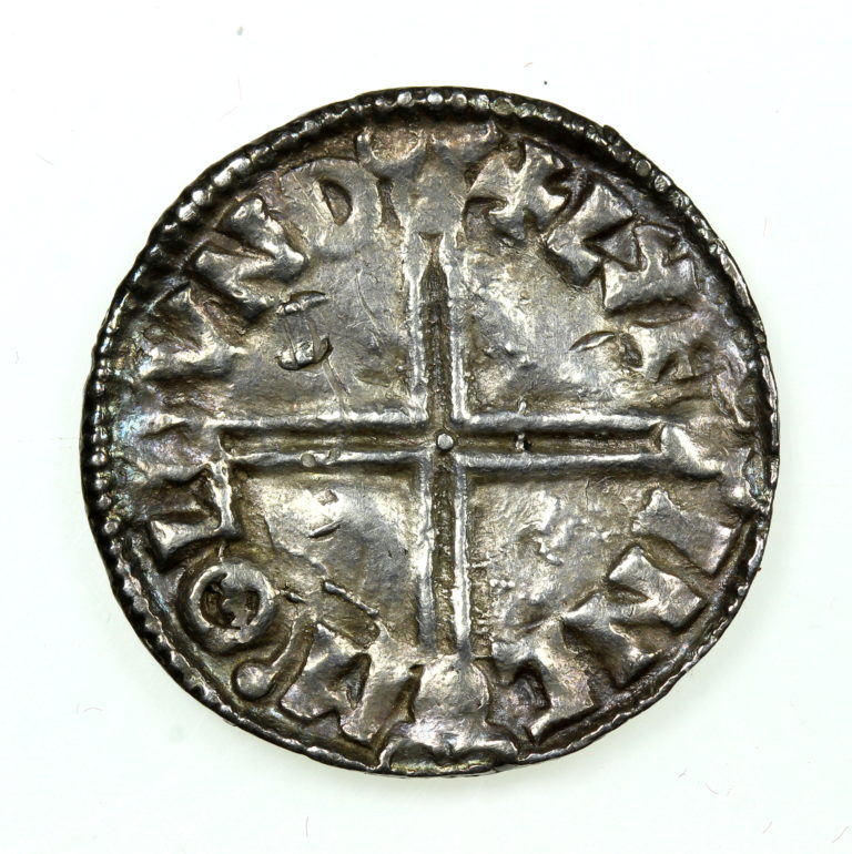 Aethelred II AD 978-1016 Silver Penny Long Cross Type London - Silbury Coins : Silbury Coins
