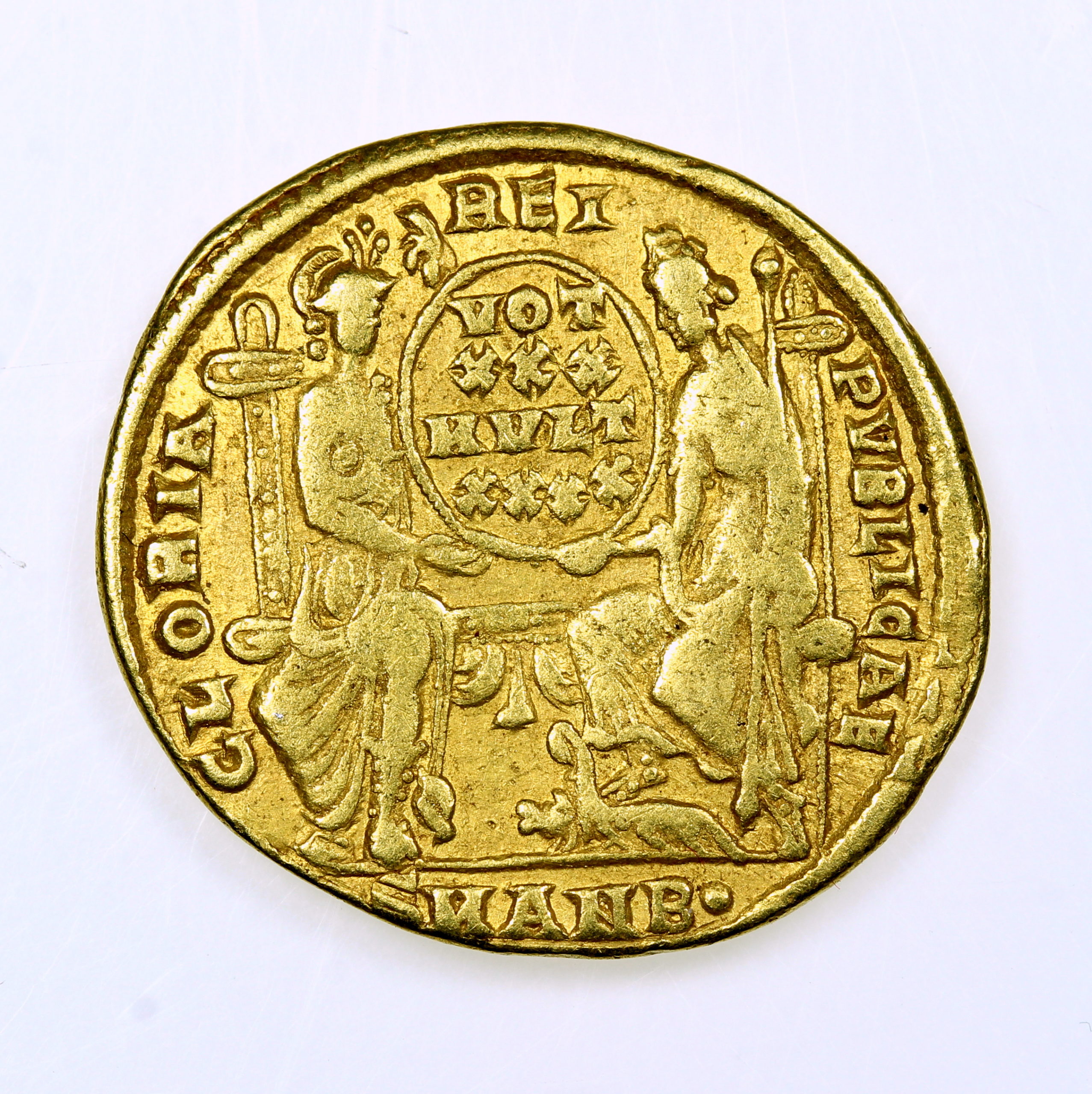 Constantius II AD 337-361 Gold Solidus Antioch - Silbury Coins ...