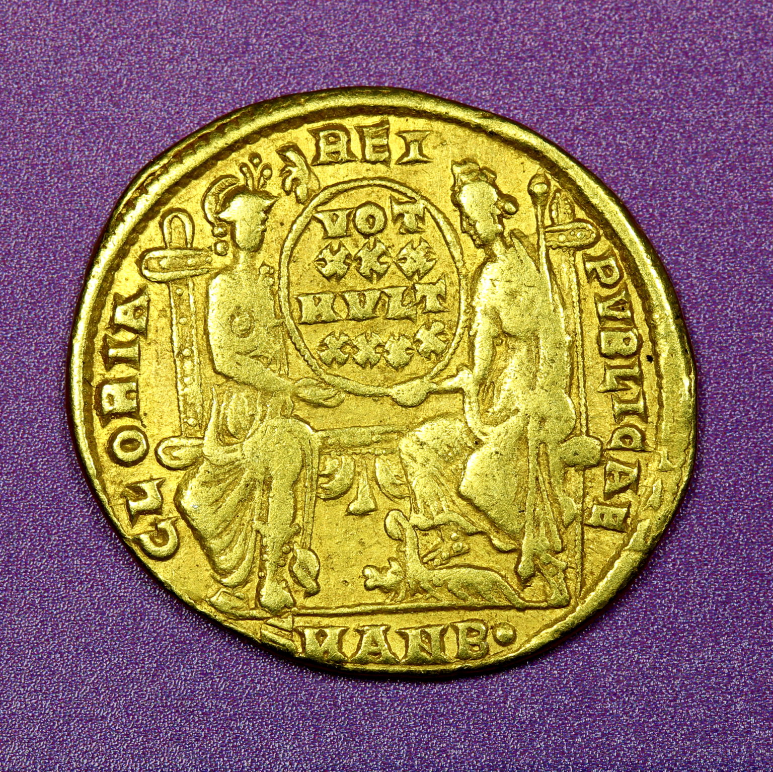 Constantius II AD 337-361 Gold Solidus Antioch - Silbury Coins ...