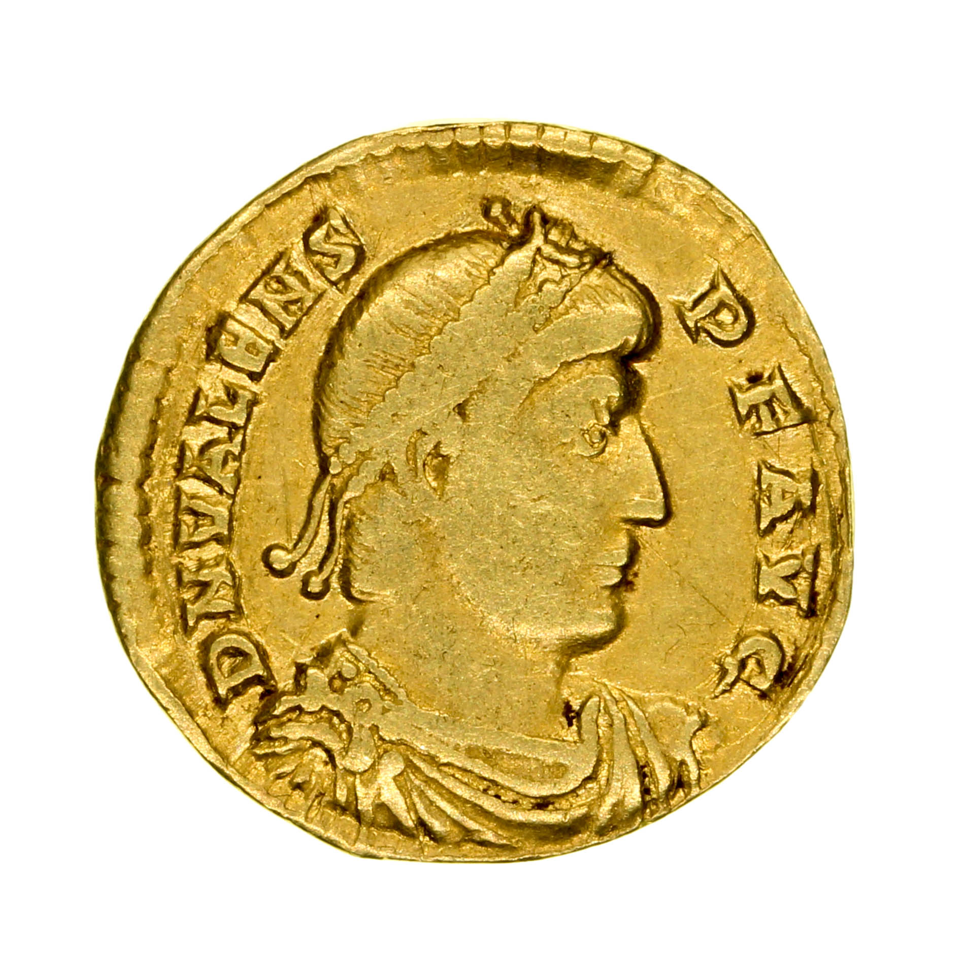 Valens AD 364-378 Gold Solidus Nicomedia - Silbury Coins : Silbury Coins