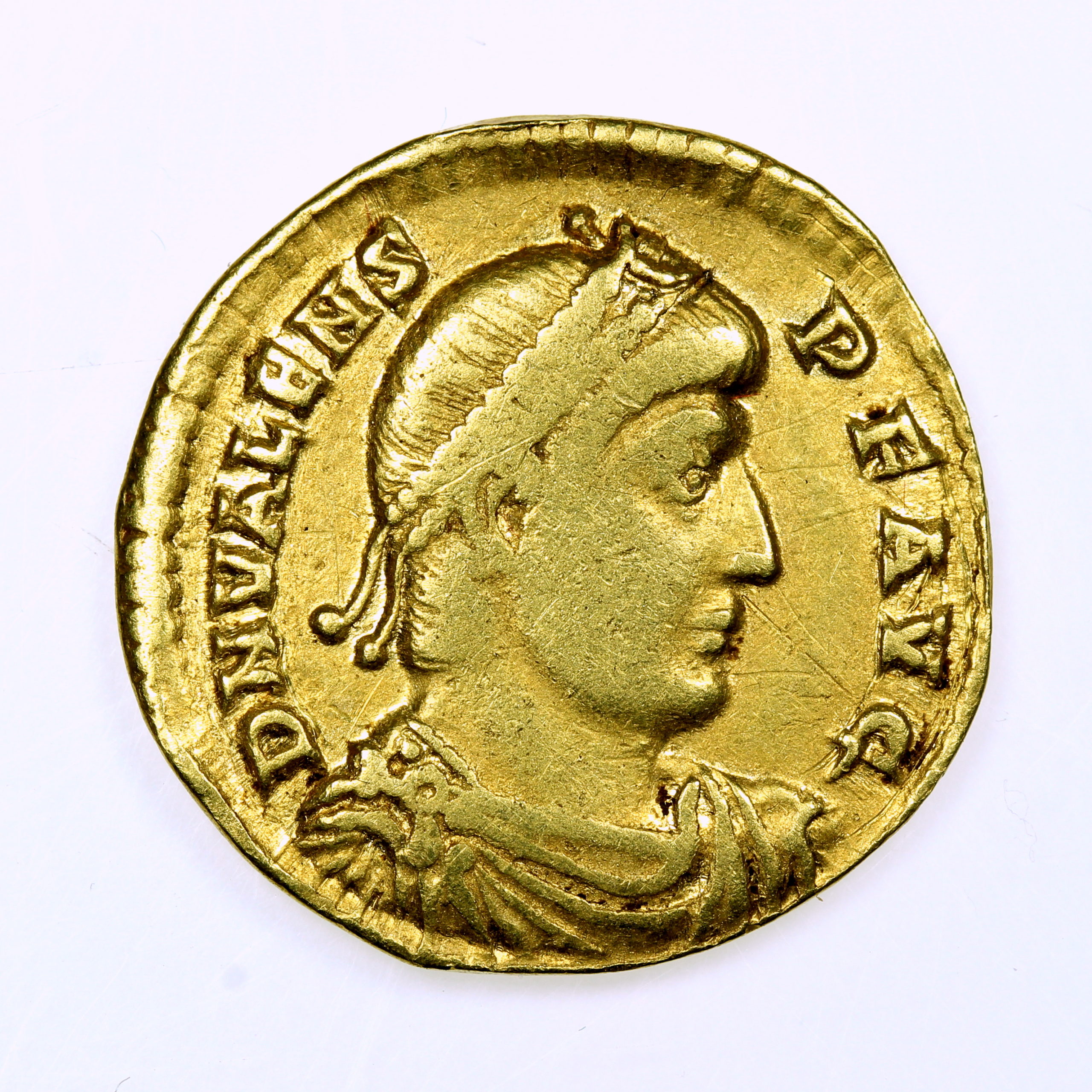 Valens AD 364-378 Gold Solidus Nicomedia - Silbury Coins : Silbury Coins