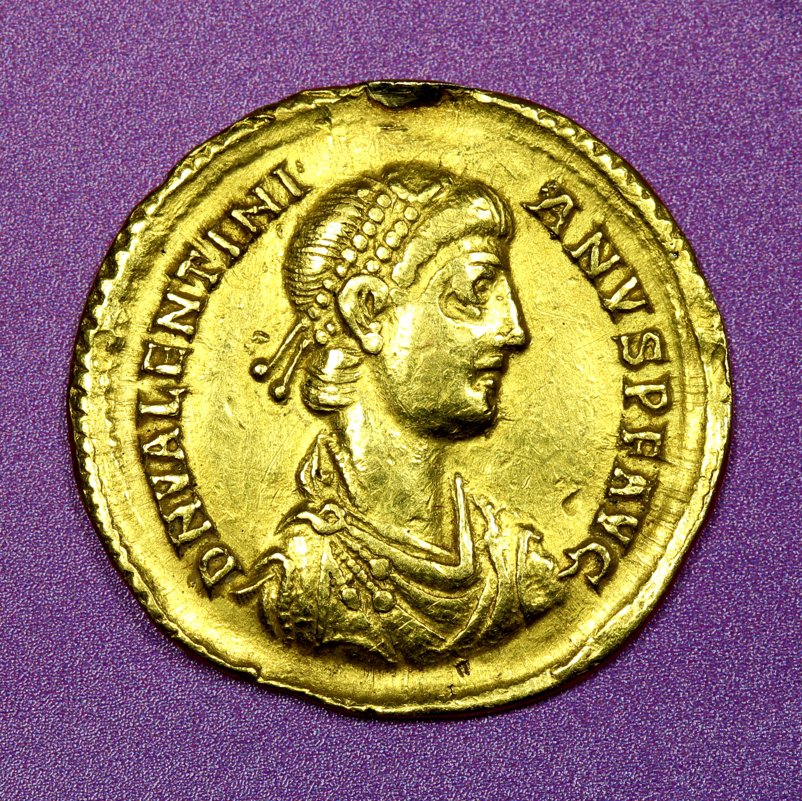 Valentinian II AD 375-392 Gold Solidus Milan - Silbury Coins : Silbury ...