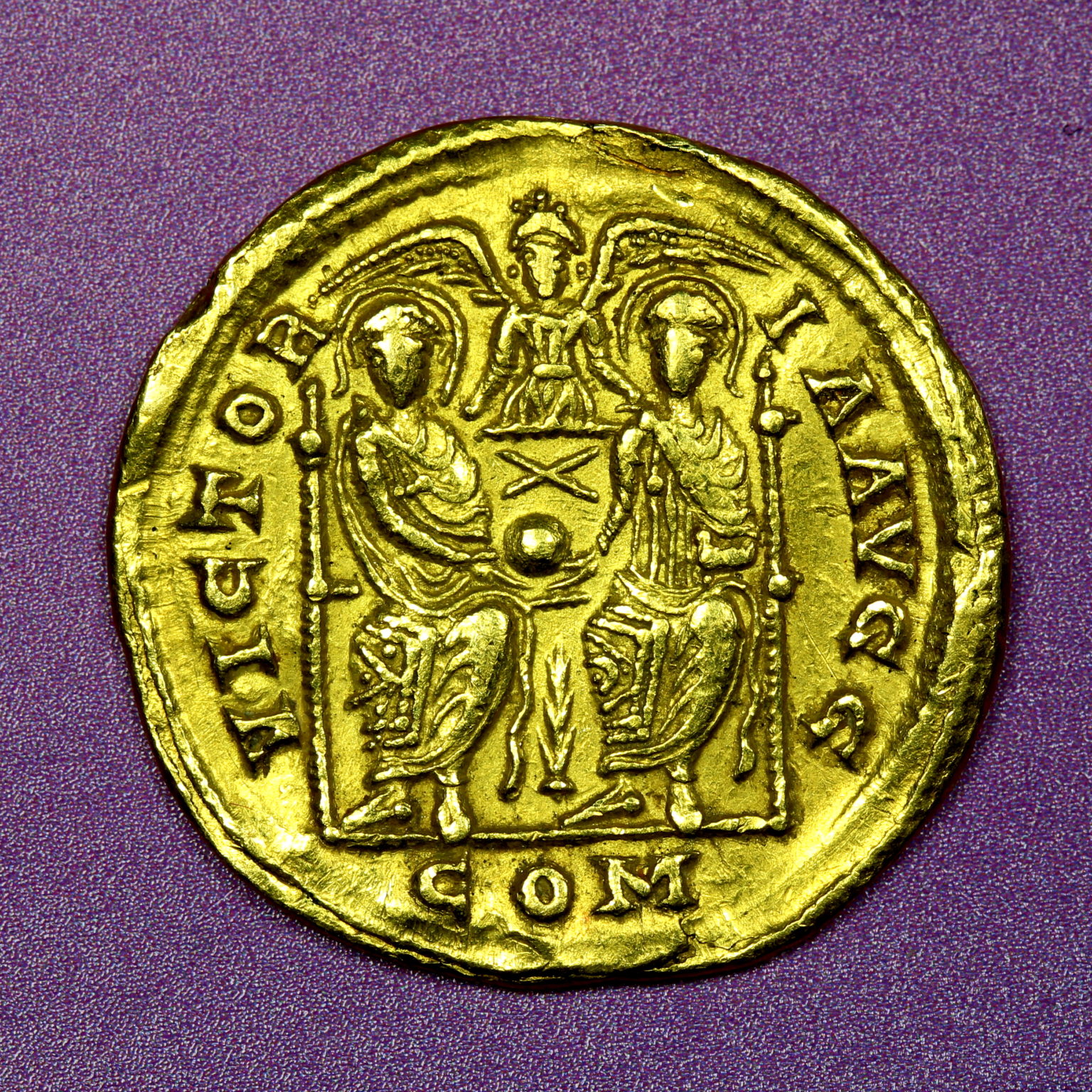 Valentinian II AD 375-392 Gold Solidus Milan - Silbury Coins : Silbury ...